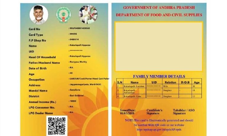 How To Apply Andhra Pradesh New Ration Card | Eligibility Criteria ...